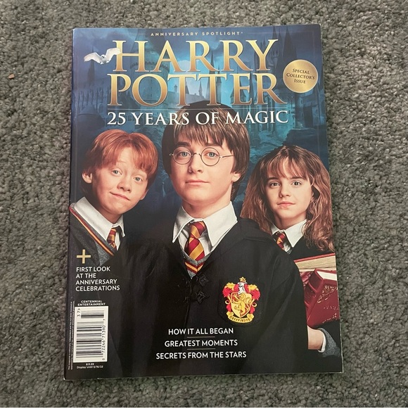 Warner Bros. | Accents | Nwt Anniversary Edition Harry Potter 25 Years ...